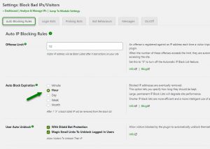 Automatically Block Malicious WordPress Visitors By IP Address | Shield Security