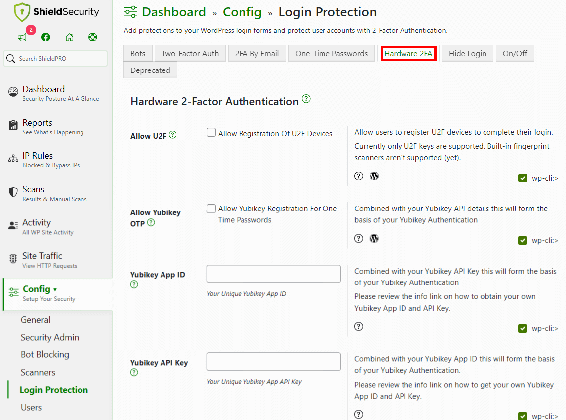 Top 7 Two-Factor Authentication Plugins for WordPress | Shield Security