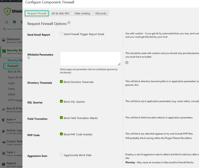 Part 3: WordPress Firewall - Shield Security Plugin for WordPress | Shield Security