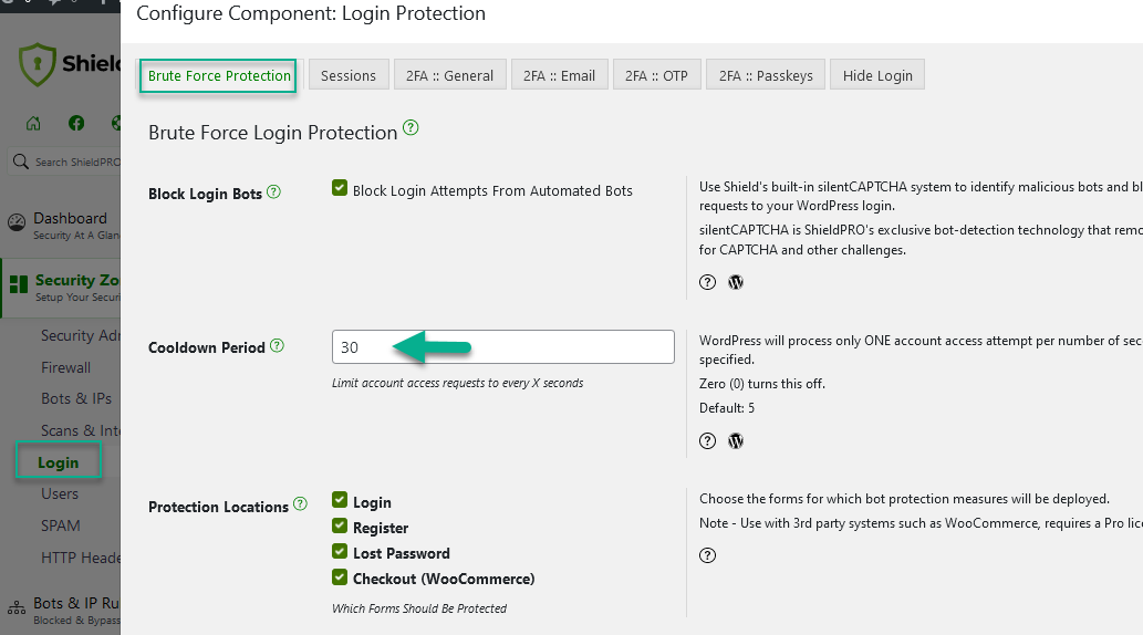 Part 4: Login Protection - Shield WordPress Security Plugin | Shield Security